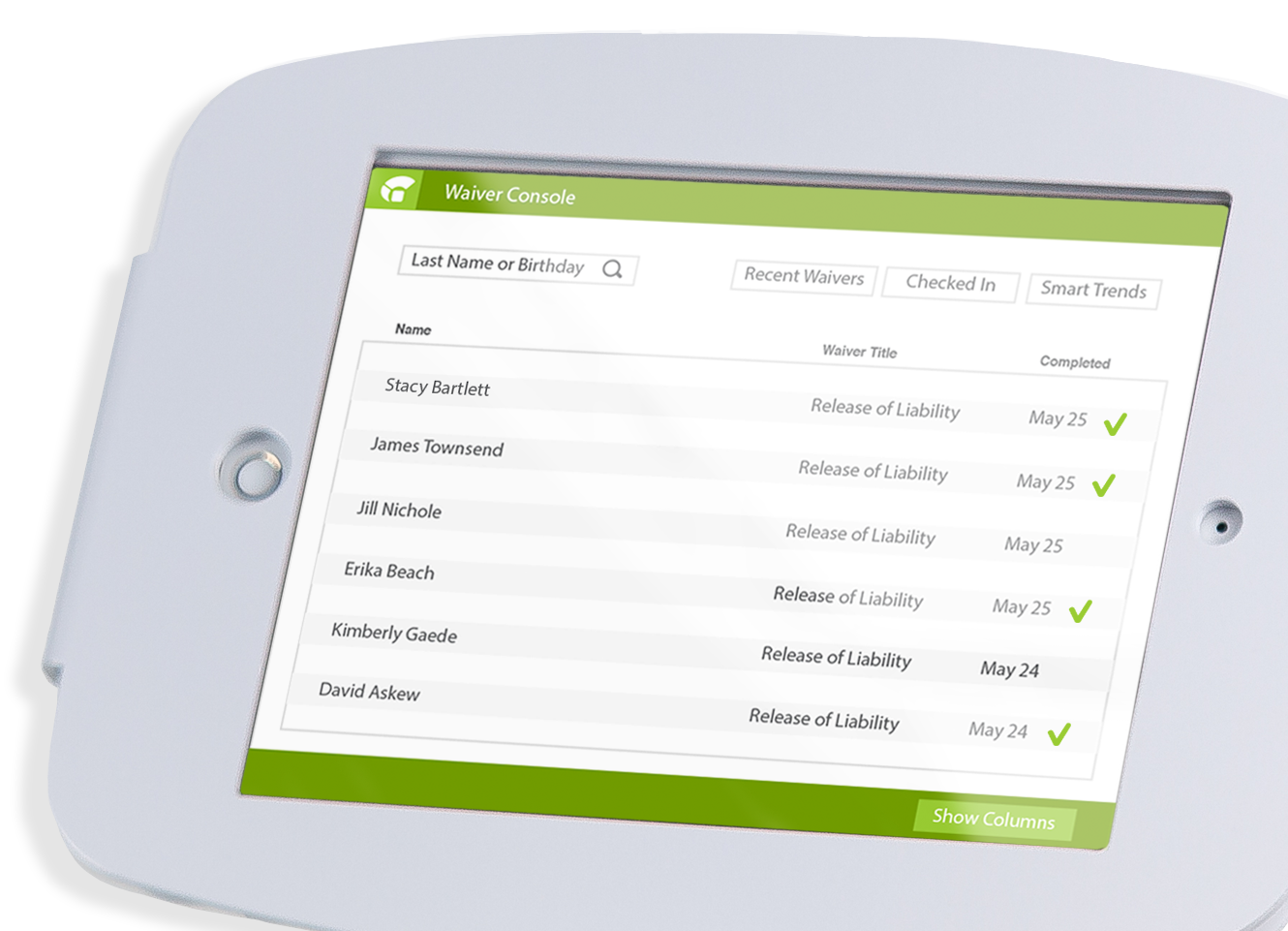 Electronic Waiver Features | Smartwaiver